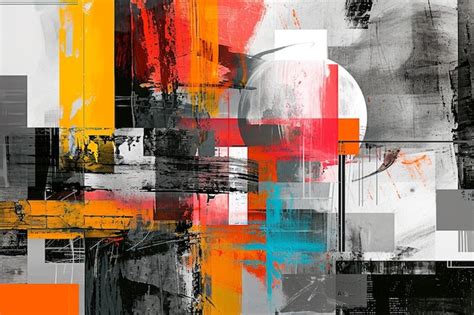 Premium Photo Art Meets Technology Traditional Canvas With Modern Ui