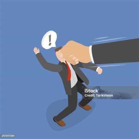 3d 아이소 메트릭 플랫 벡터 일러스트 레이 션 의 체력과 폭력 때리기에 대한 스톡 벡터 아트 및 기타 이미지 때리기 머리