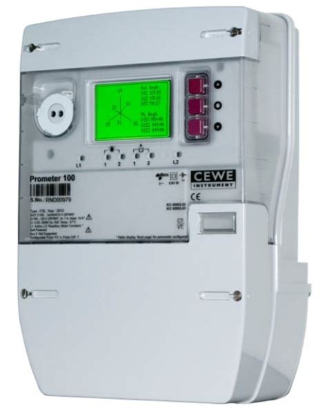 Công Tơ Điện Tử 3 Pha Cewe Prometer 100