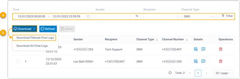 download external chat logs