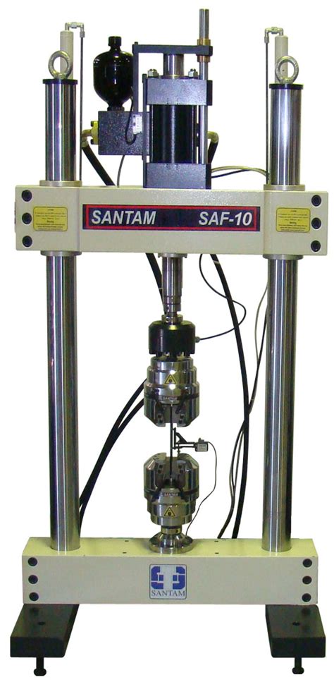 مشخصات محصول دستگاه تست خستگی کشش و فشار محوری سرو هیدرولیک اکسیال ظرفیت 1 تن مدل Saf 10