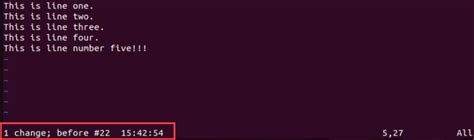 How To Undo And Redo Changes In Vim Vi