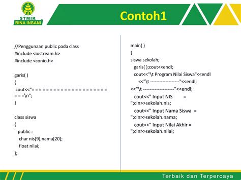 Pertemuan 13 Object Oriented Program Oop Ppt