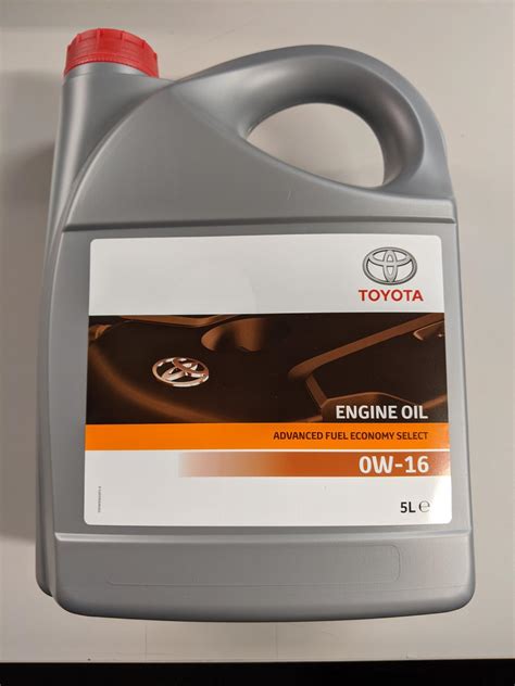 Original 5 Liter Toyota 0w16 Motor Öl 08880-83889 | eBay