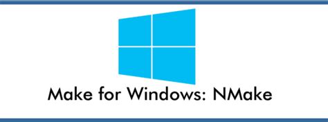 Makefiles In Windows Cognitive Waves