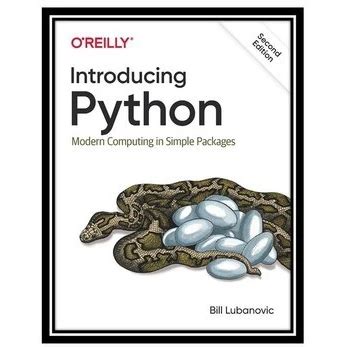 خرید و قیمت کتاب Introducing Python Modern Computing in Simple Packages