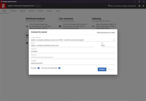 Set Up Redgate Pgnow Activity Monitoring On Azure Database For