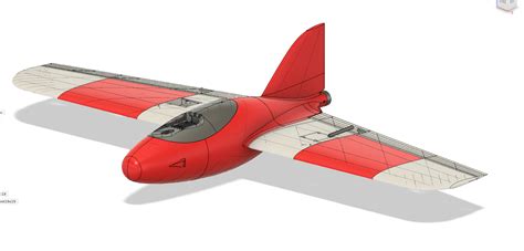 3d File Grom Fpv 3d Printed 1000mm Wing 🪶・template To Download And 3d Print・cults