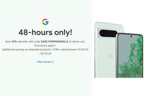 Google Store Is Running Day Offers On Google Pixel Devices In Uk