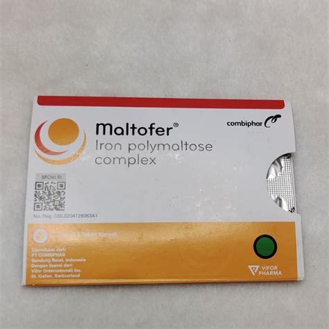Jual Maltofer Chew Suplemen Zat Besi Kunyah Shopee Indonesia