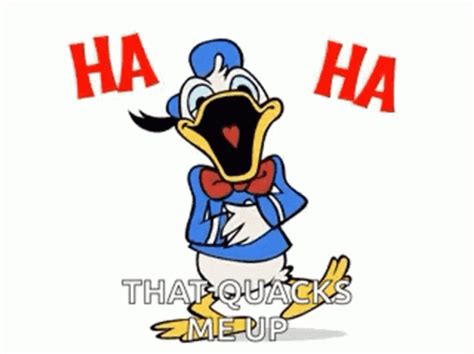 Animated Donald Duck Laughing Out Loud 