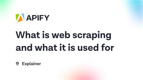 What Is Web Scraping And What It Is Used For YouTube