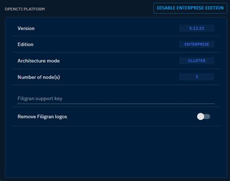 Parameters Opencti Documentation
