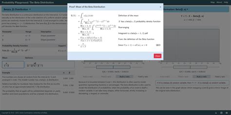 Proof Of The Mean Of The Beta Distribution Over 150 Proofs Are