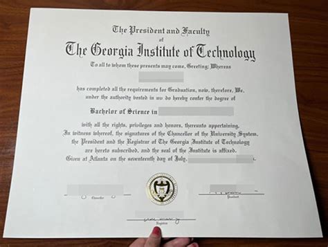 Buy Georgia Tech Diploma Georgia Institute Of Technology Degrees