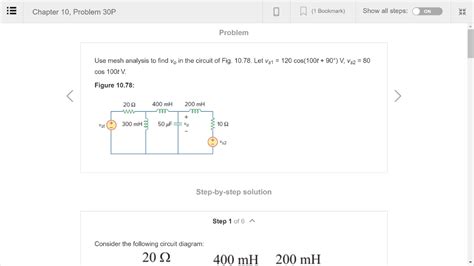 Solved Chapter 10 Problem 30p 1 Bookmark Show All
