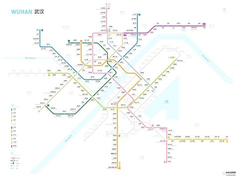 武汉地铁线路图2020年 2020武汉地铁线路图 大山谷图库