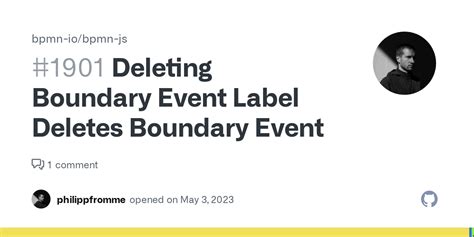 Deleting Boundary Event Label Deletes Boundary Event · Issue 1901