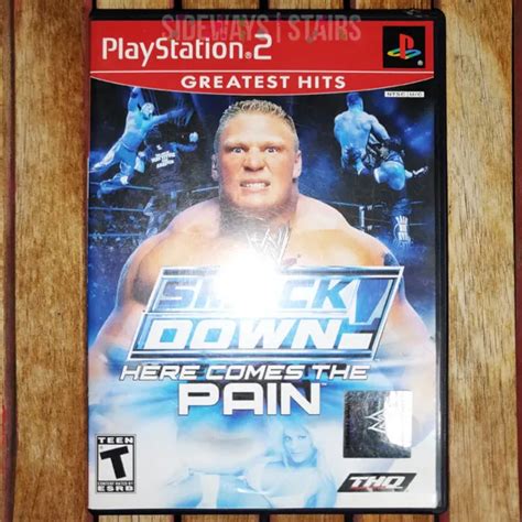 Wwe Smackdown Here Comes The Pain Ps2 Video Game Cib Playstation 2