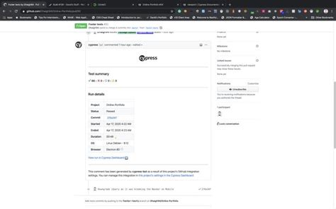 David Haigh On Linkedin Online Portfolio Testautomation Cypress Softwaretesting
