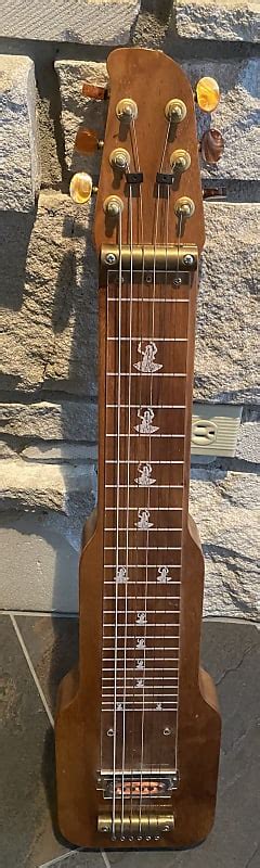 Custom Built Koa Wood Lap Steel Reverb
