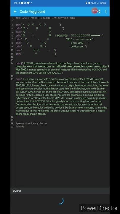 Python I Love You Virus Story And Shape💔💔💔💔💔💔💔💔 Coding Programming