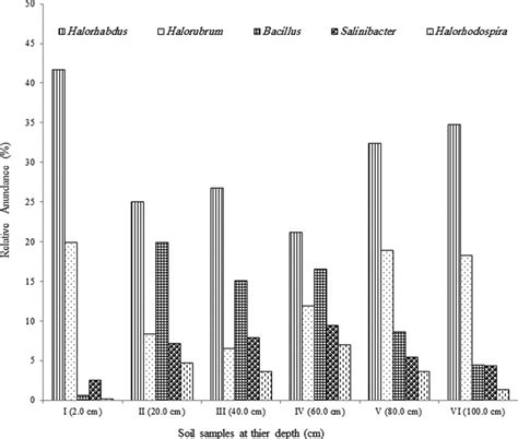 Relative Abundance Of The Predominant Genera 5 Across Samples