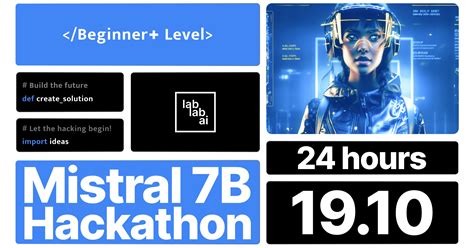 Mistral 7B 24 Hours Hackathon Lablab Ai