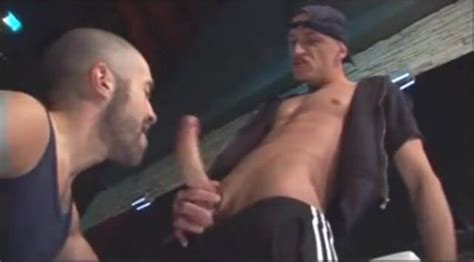 Great Cottaging Two Fit Guys In Restroom Suck And Cum