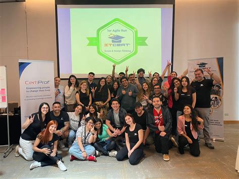 1er Agile Run Scrum And Design Thinking Realizado Con