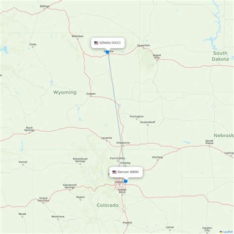 Gillette Gcc Flight Routes And Destinations Flight Routes