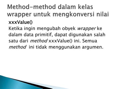 Ppt Kelas Kelas Dasar Di Java Powerpoint Presentation Free Download Id2446320