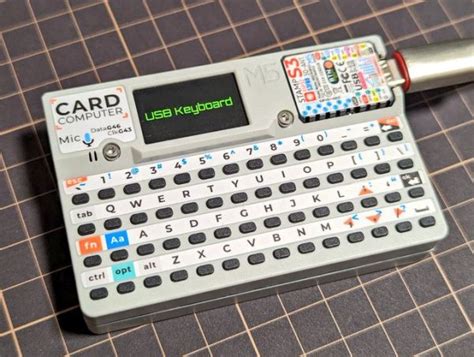 M5 Cardputer を USB キーボードに しかるのち