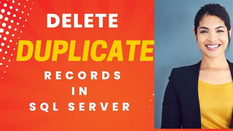 How To Delete Duplicate Records In A Sql Table Delete Duplicate Rows