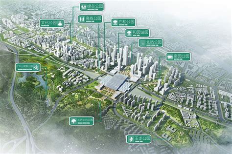 深圳北站商务中心区城市绿谷景观规划设计国际咨询 深圳市蕾奥规划设计咨询股份有限公司