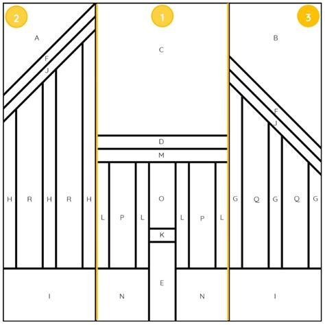 Modern House Quilt Block Pattern