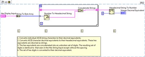 Convert String Hex To Integer Decimal In Labview Ni Community