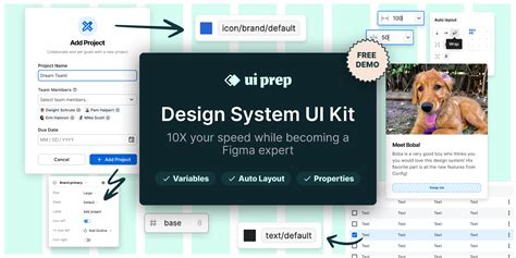 ui prep design system 8 0 free demo figma