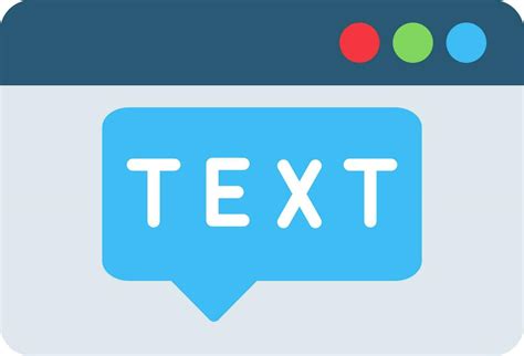 Text Vector Icon 32525551 Vector Art At Vecteezy