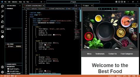 hariharan s on linkedin webdevelopment htmlcss octanetinternship foodrestaurant landingpage…