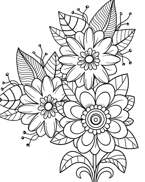 Adult Coloring Pages Free Easy