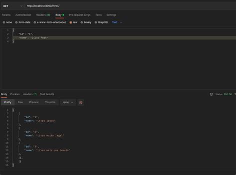 [dúvida] Erro Ao Inserir Dados Via Body No Post Node Js Continue Seu Projeto Full Stack