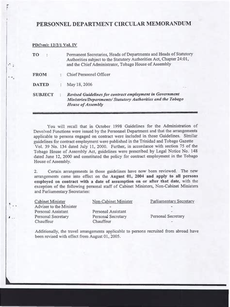 Revised Guidelines For Contract Employment Pdf Employment Cabinet Revised Guidelines For Contract Employment Pdf Employment Cabinet
