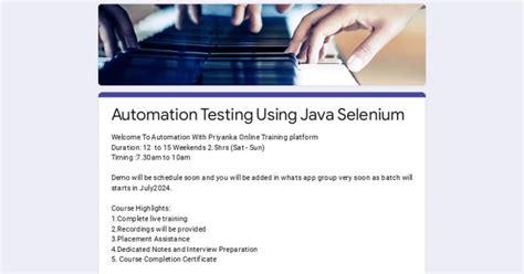 Priyanka Nigade On Linkedin Automation Testing Using Java Selenium