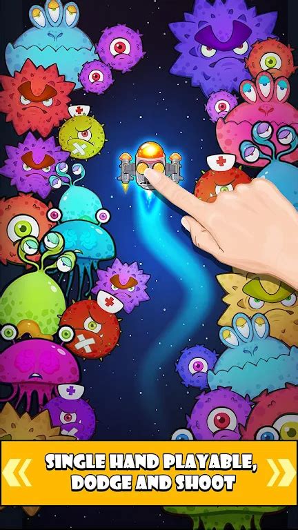 Space Virus War Shooting Game Source Code Sellanycode
