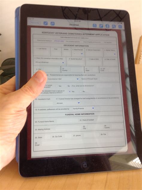 Data Collection Is Simplified And Streamlined With An Ipad Tablet