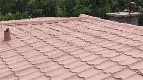 Хидроизолация с течна гума на покрив с метални керемиди гр София