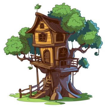 Cartoon Tree House