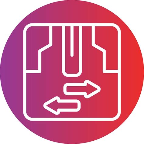 Premium Vector Package Sorting Icon Style