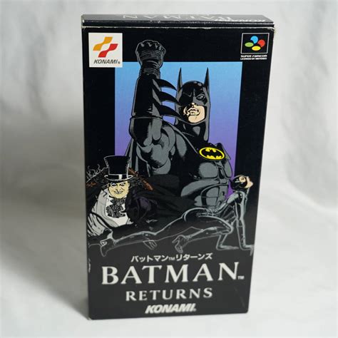 Yahoo オークション Sfcソフト バットマンリターンズ Batman Returns